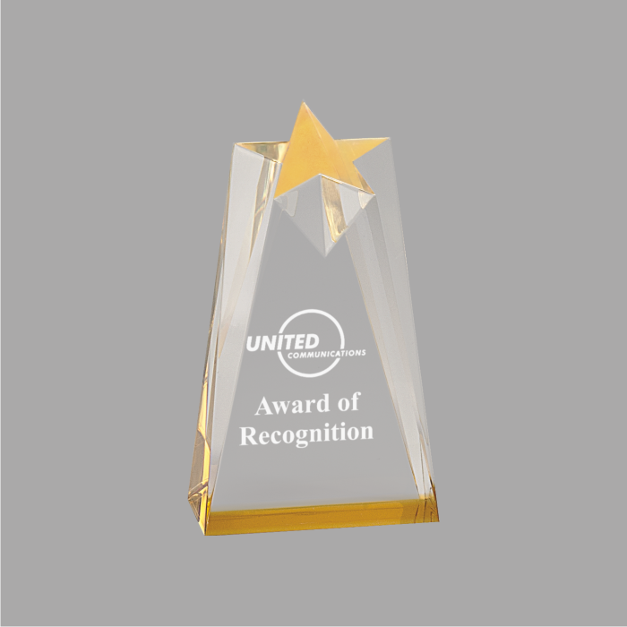 Sculpted Star Acrylic Award (Small) | Custom Self-Standing Awards| Shop ...