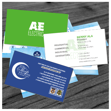Custom Business Card Printing with Custom Design | mAwardsplus ...